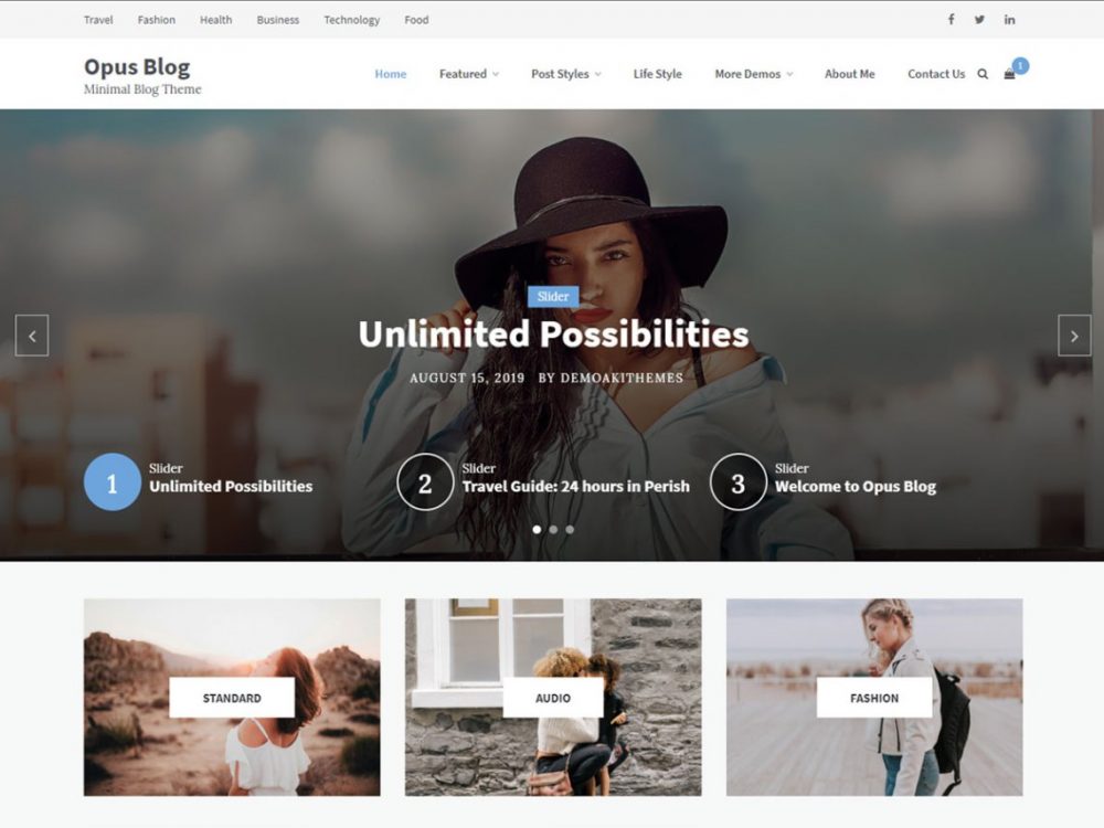 Top 16 Best Free WordPress Blog Theme - JustFreeWPThemes