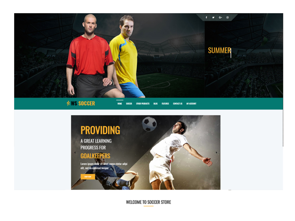 Top 10 Best Free WordPress Sport Theme - JustFreeWPThemes