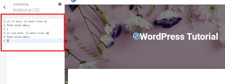 How To Change Menu Font Size In WordPress JustFreeWPThemes