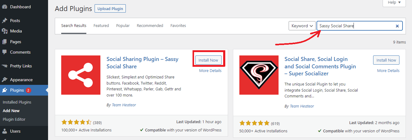 An easy technique to Add Social Share Buttons in WordPress (with free plugin) - JustFreeWPThemes