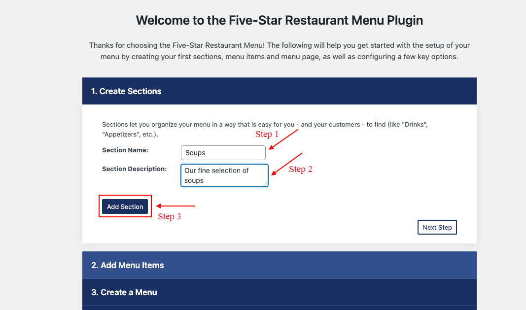 3 simple steps to create a Restaurant Menu in WordPress - JustFreeWPThemes