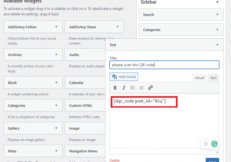How to create QR codes in WordPress? - JustFreeWPThemes