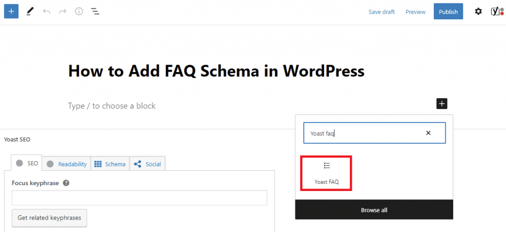 A simple method to add FAQ Schema in WordPress - JustFreeWPThemes