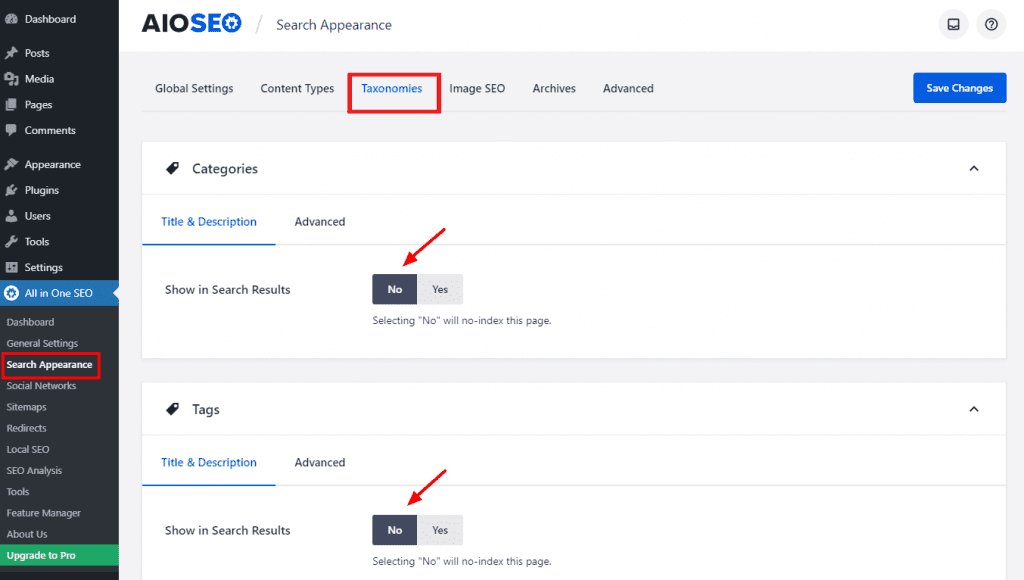 How can we hide a WordPress page from Google?